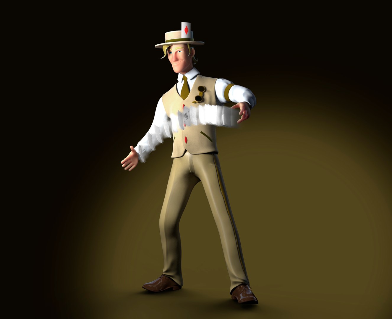 Magician character rigg 3D model - TurboSquid 1782318