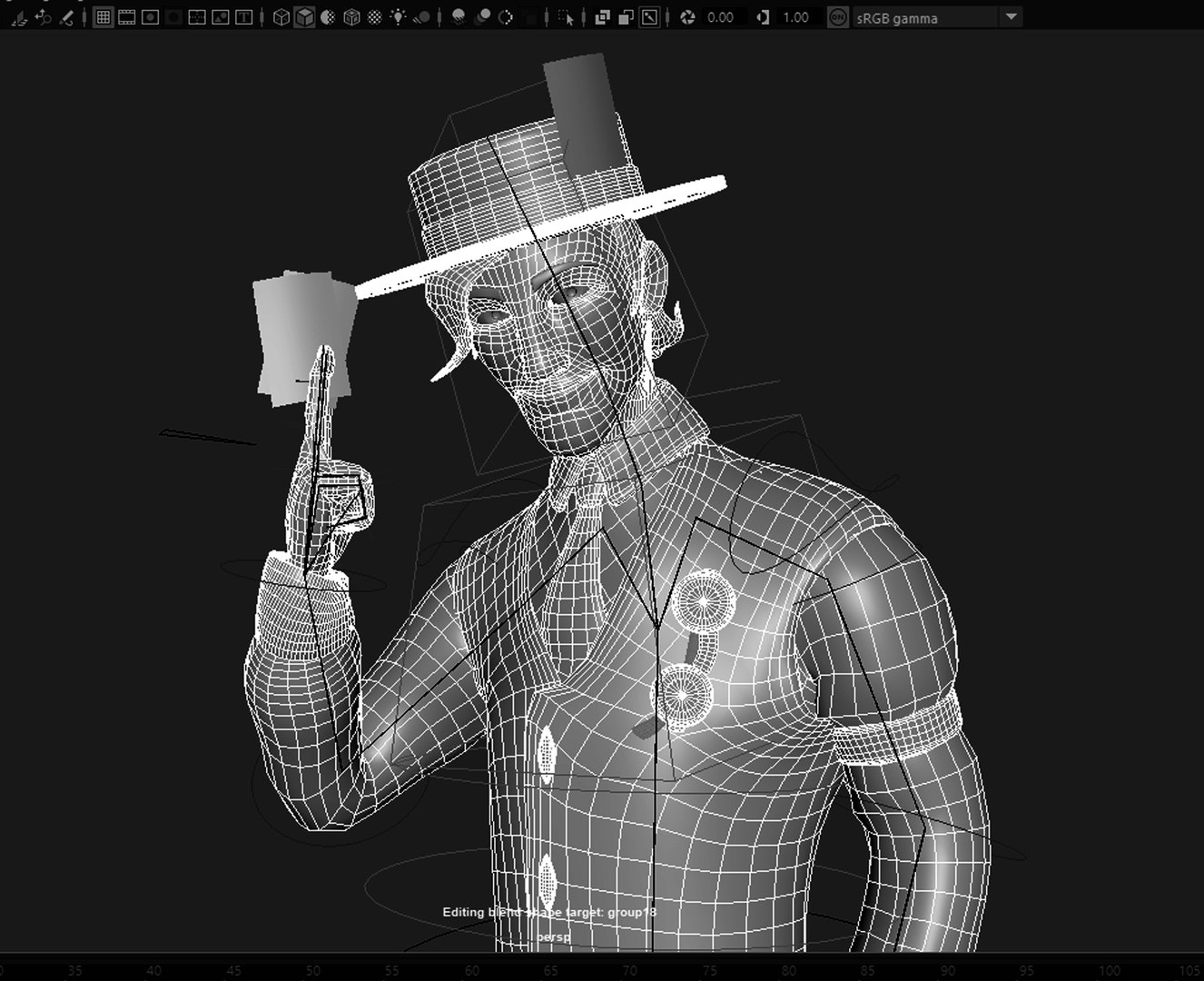 Magician character rigg 3D model - TurboSquid 1782318