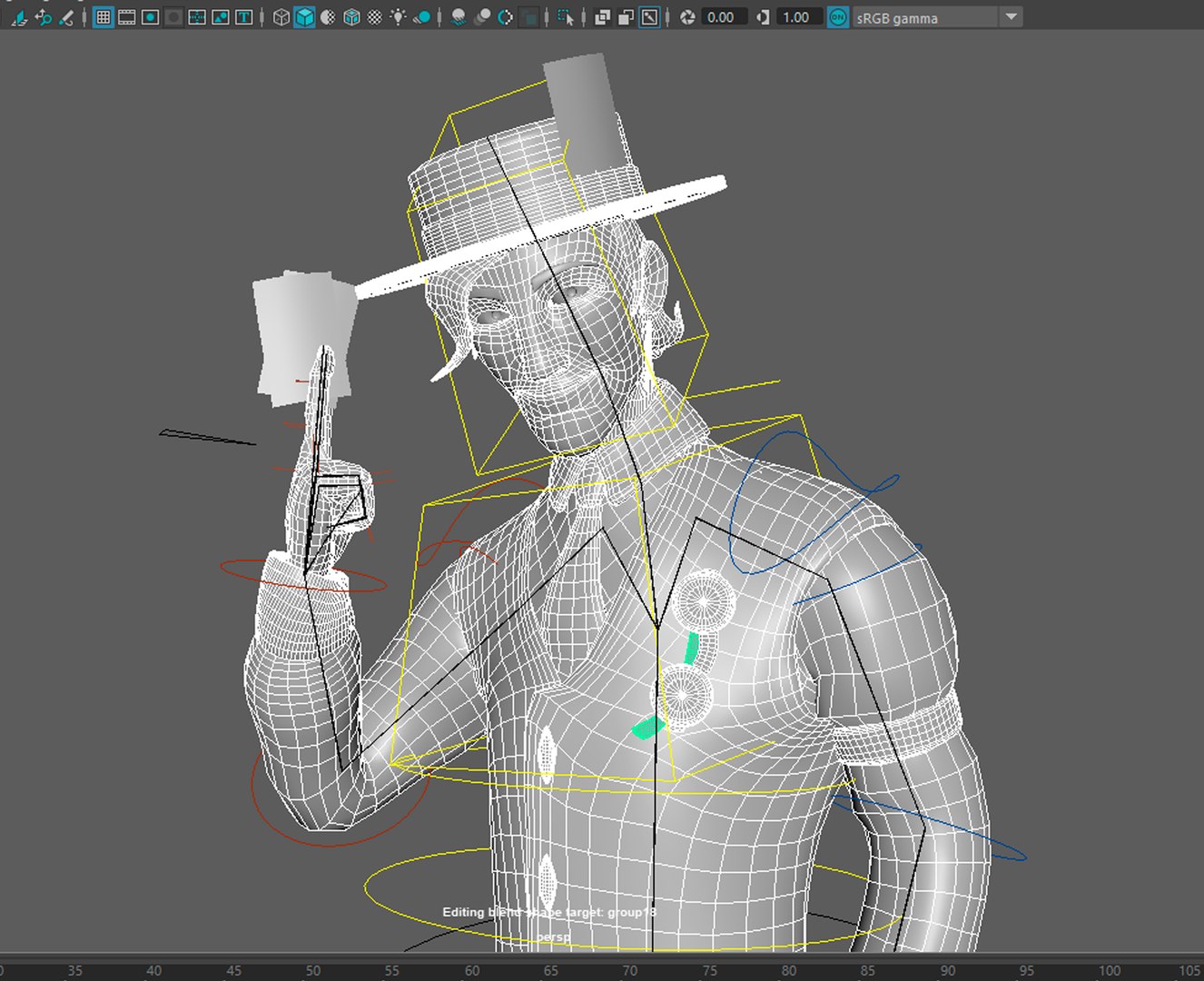 Magician character rigg 3D model - TurboSquid 1782318