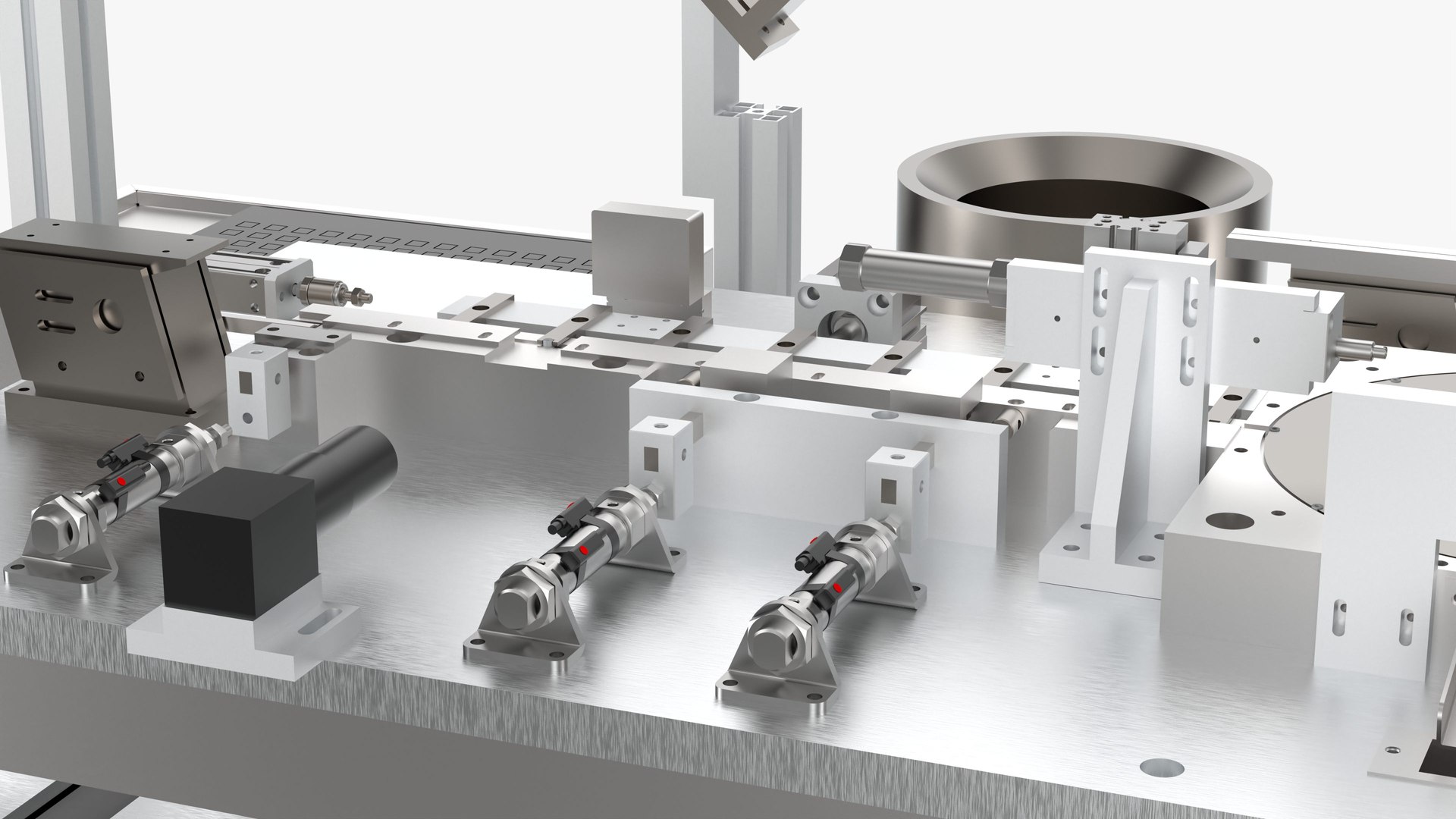 Automatic Electronic Lock Assembly Machine 3D - TurboSquid 2252029