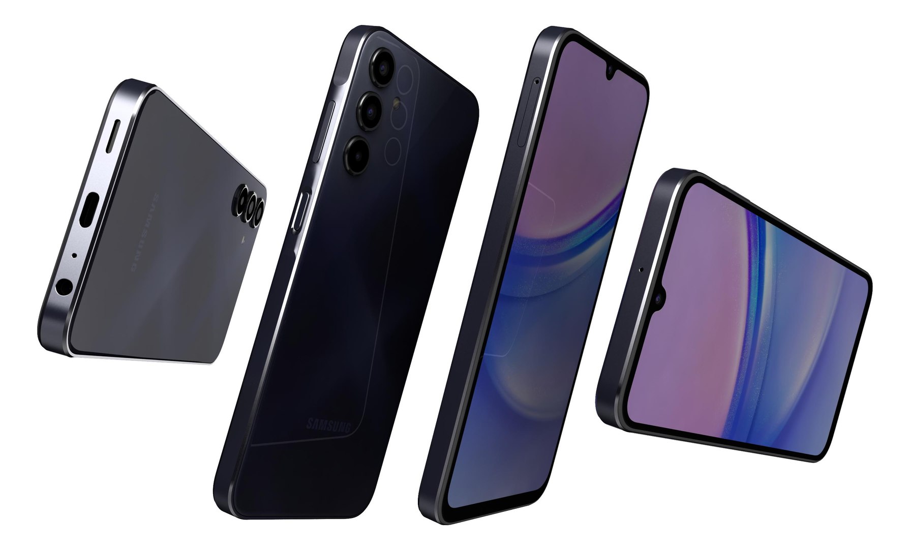 Samsung Galaxy A15 Black 3D - TurboSquid 2169375