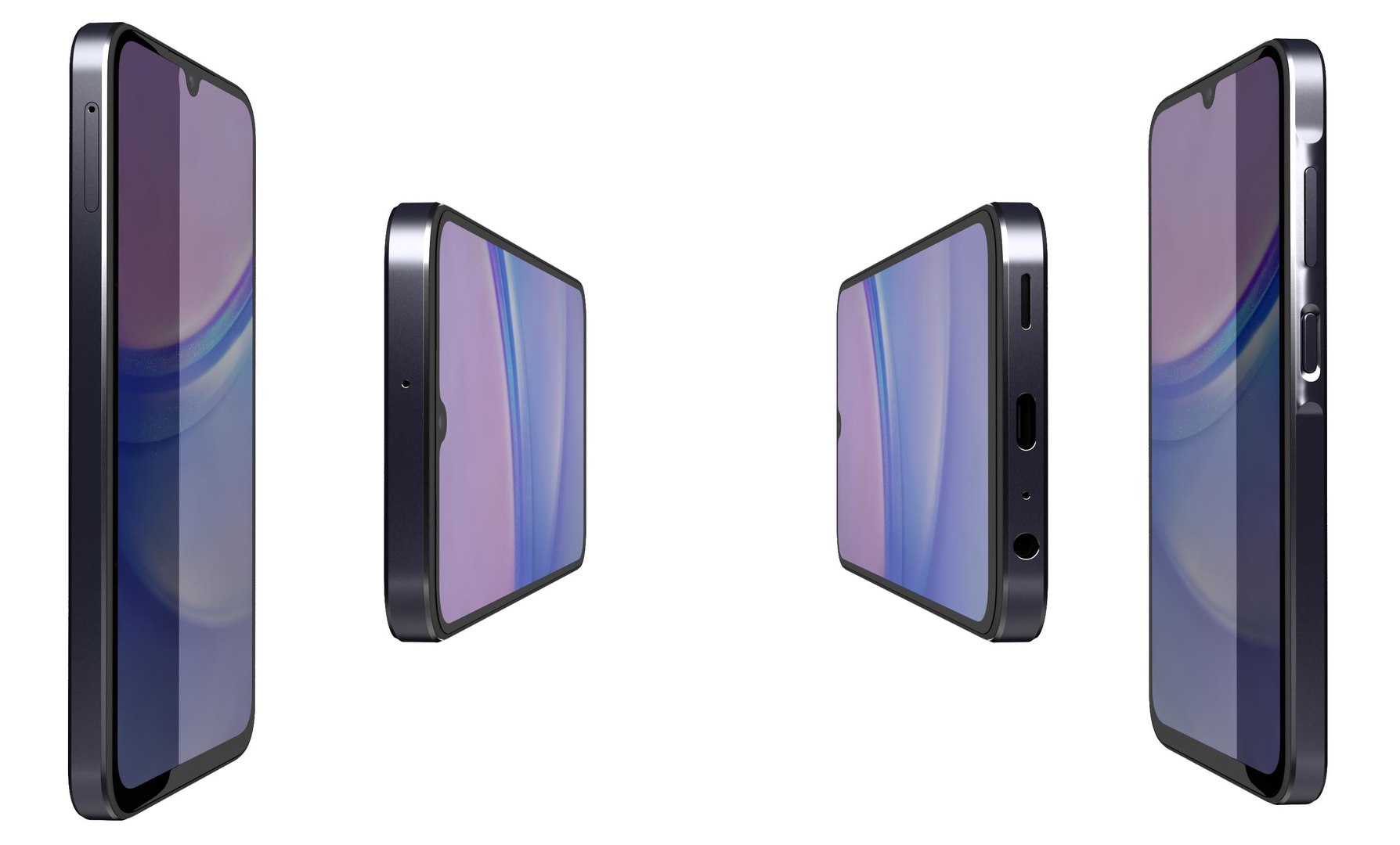 Samsung Galaxy A15 Black 3D - TurboSquid 2169375