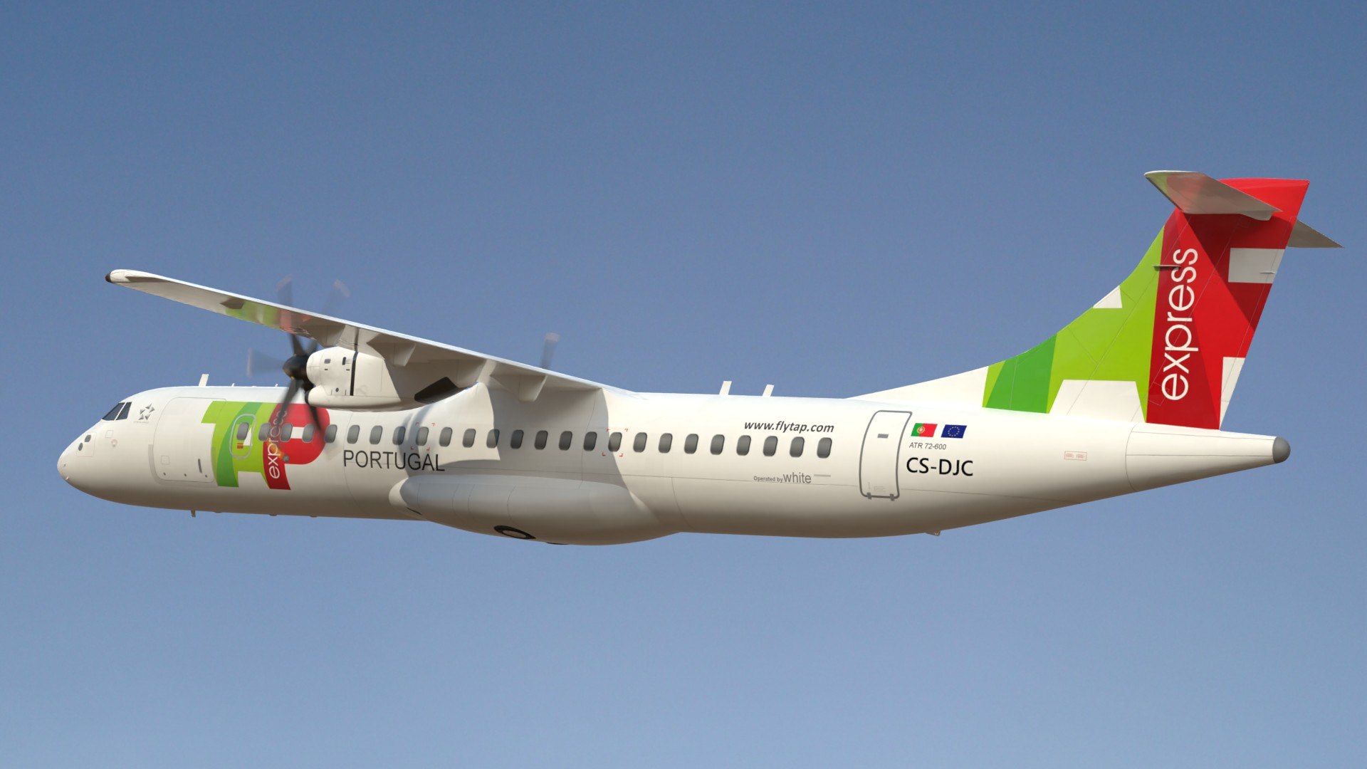 TAP Air Portugal ATR72 SC 3D Model - TurboSquid 2285282