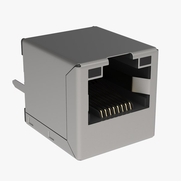 Rj45 Connector 3D Models for Download | TurboSquid