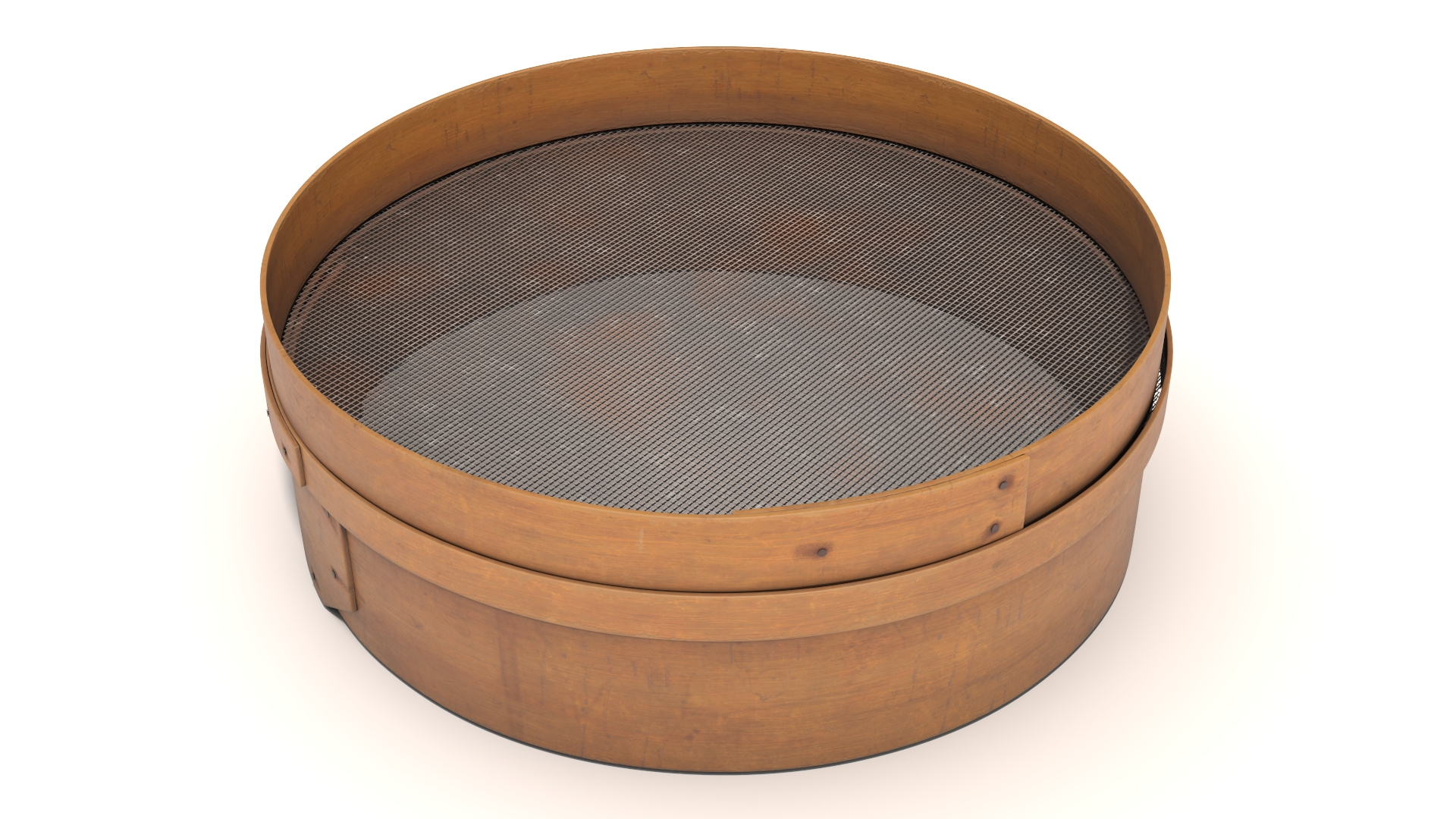 3D Wooden Mesh Sifter Old Model - TurboSquid 2332601