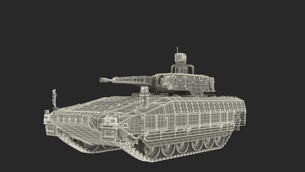 modelo 3d Tanque militar alemán IFV Puma Sandy - TurboSquid 2290803