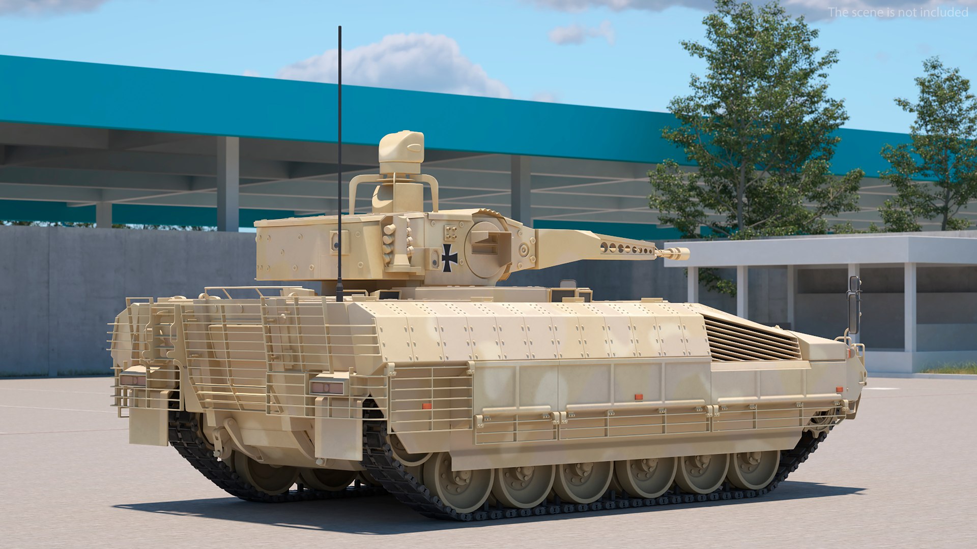 Puma German IFV Military Tank Sandy 3D - TurboSquid 2290803