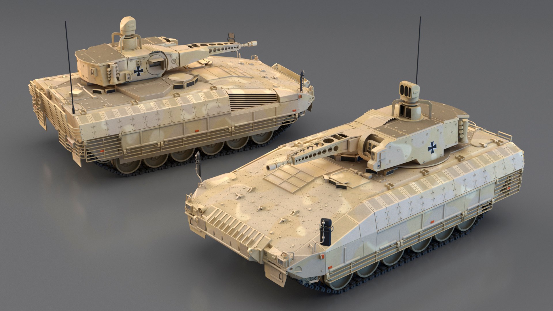 Puma German IFV Military Tank Sandy 3D - TurboSquid 2290803