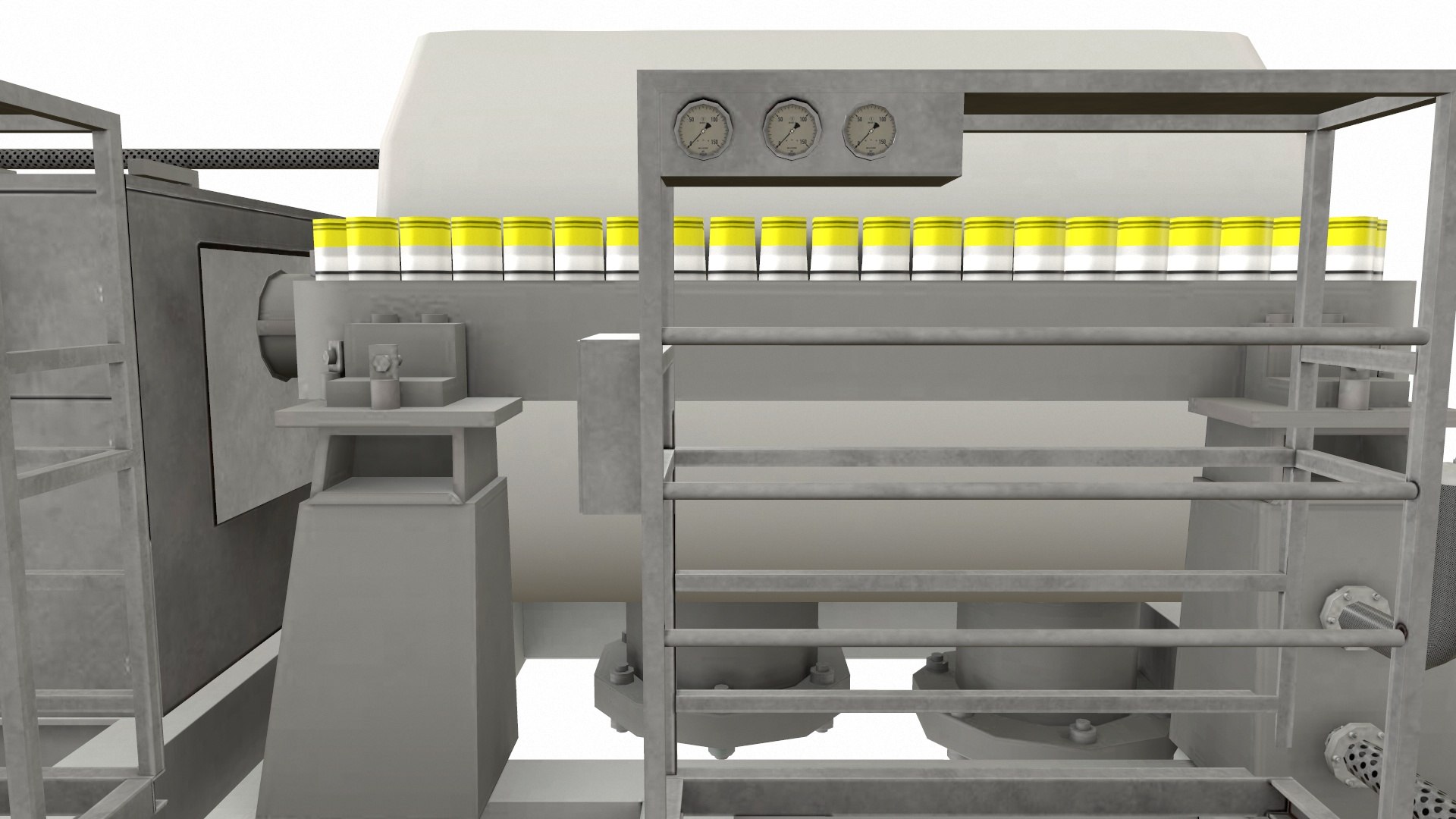 Ethylene Compressor 3D Model - TurboSquid 2360142