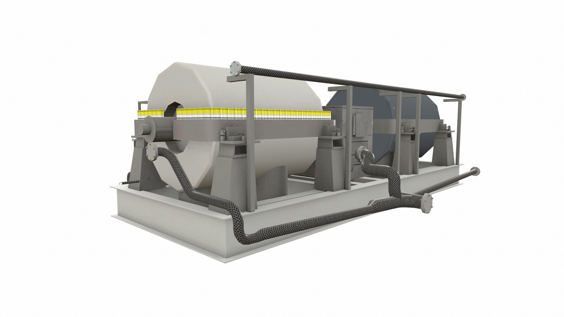 Ethylene Compressor 3D Model - TurboSquid 2360142