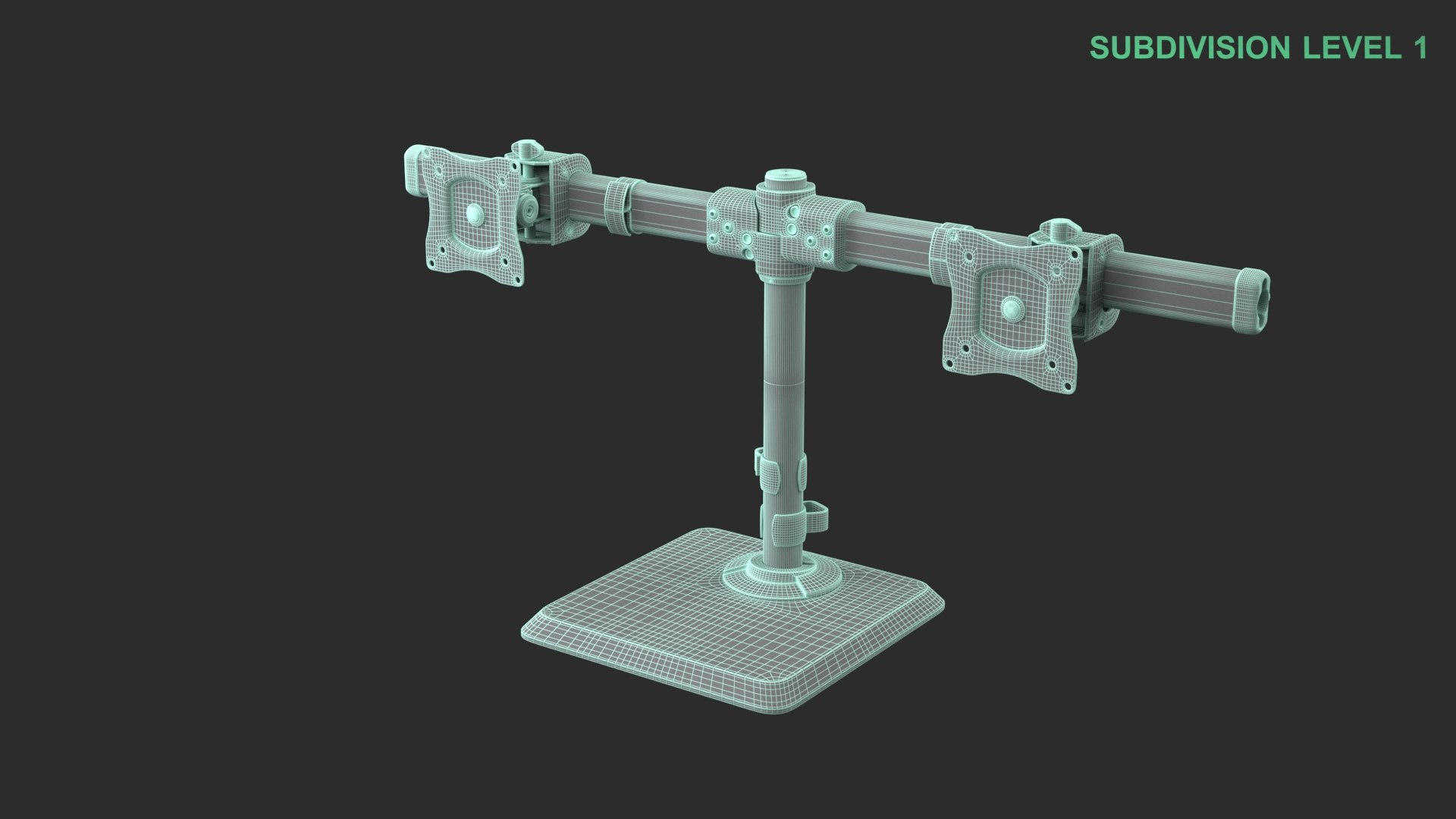 3D Multiple Monitor Stand - TurboSquid 2388669