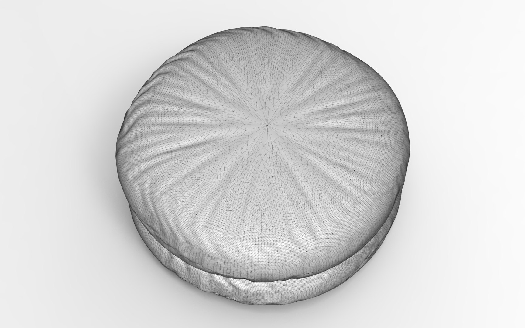 Papilla Pouf 3D Model - TurboSquid 2002463