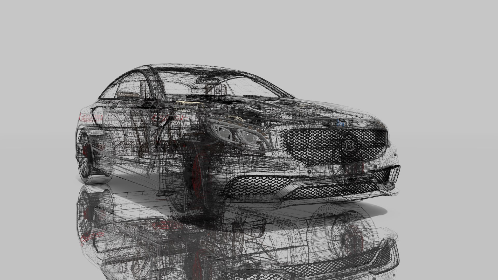 Mercedes Benz 850 Brabus 3D Model - TurboSquid 2135625