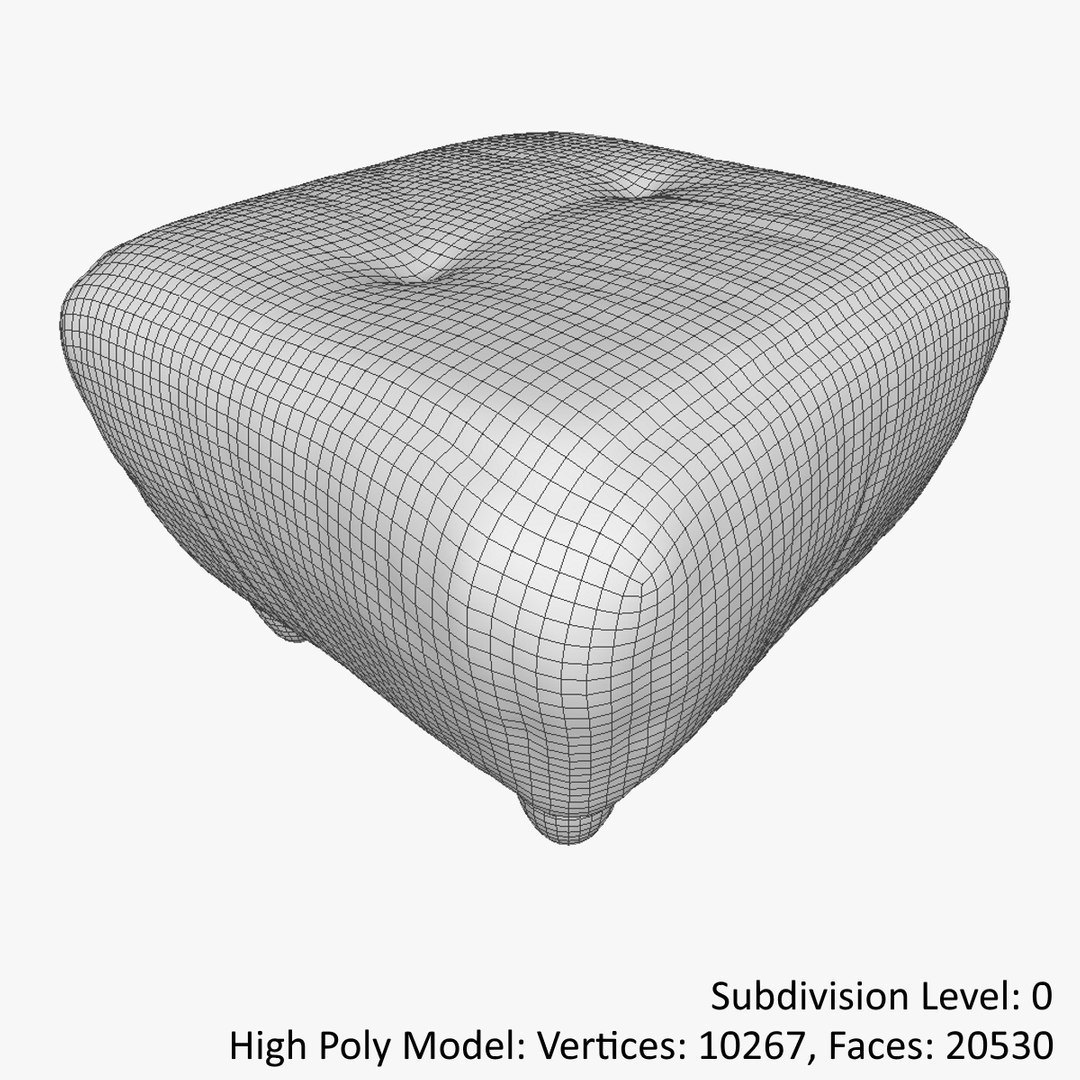 Armchair stool scan 3D model - TurboSquid 1210563
