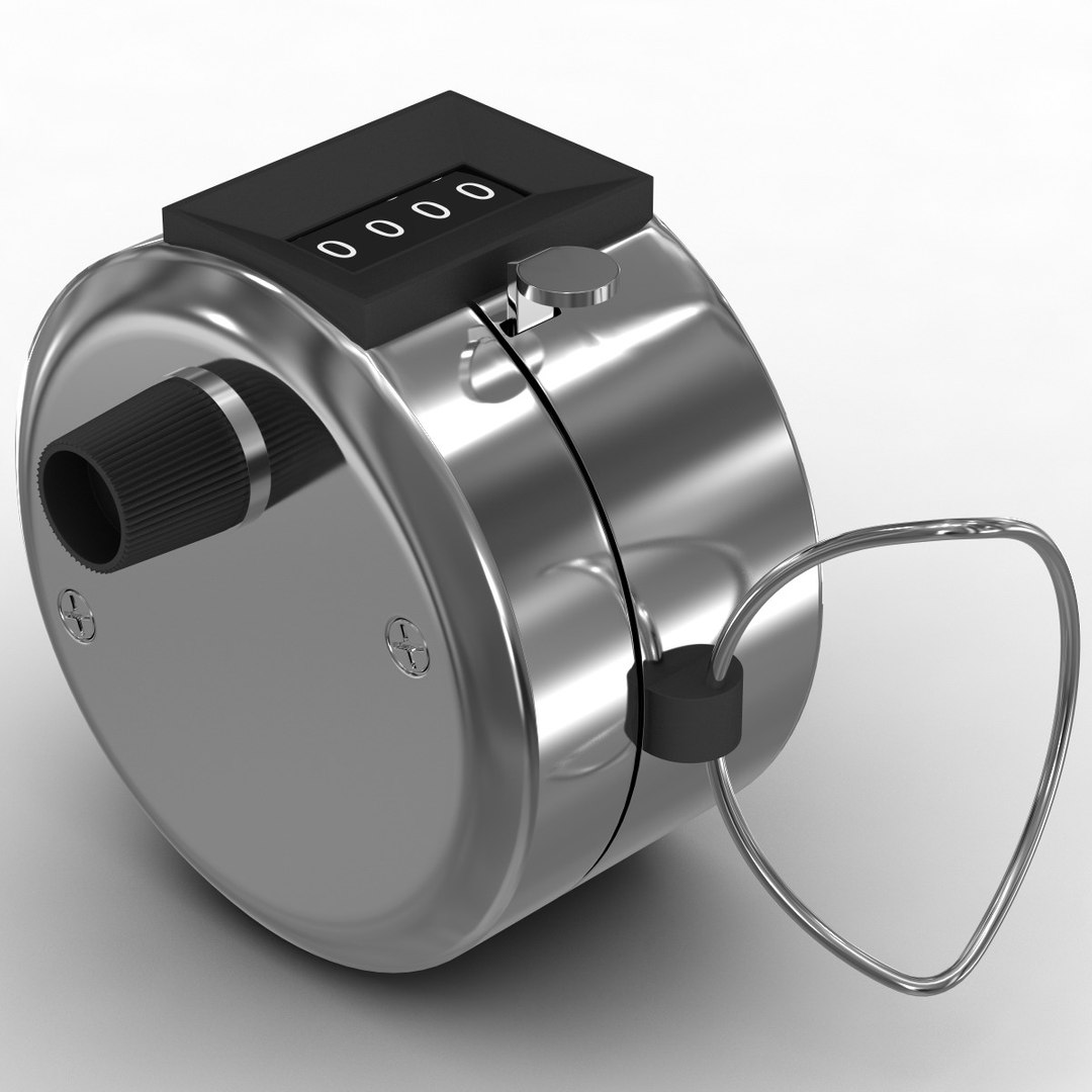 mechanical palm click counter 3ds