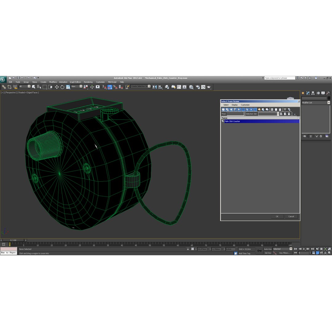 mechanical palm click counter 3ds