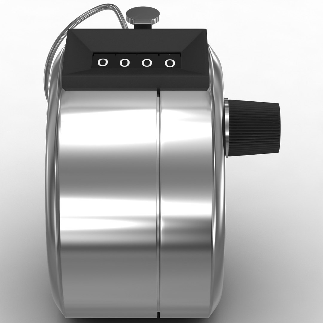 mechanical palm click counter 3ds