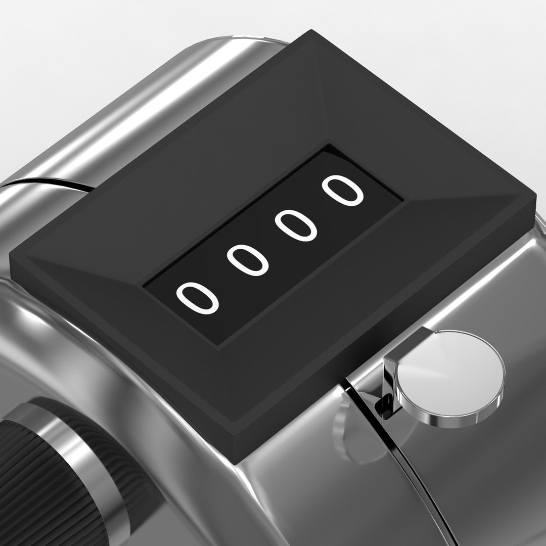 mechanical palm click counter 3ds