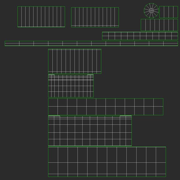3D Door Knob Steel Set Collection V01 model - TurboSquid 1745816