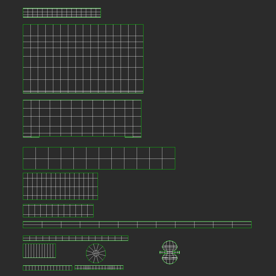 3D Door Knob Steel Set Collection V01 model - TurboSquid 1745816