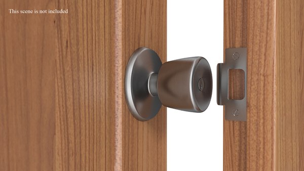 3D Door Knob Steel Set Collection V01 model - TurboSquid 1745816