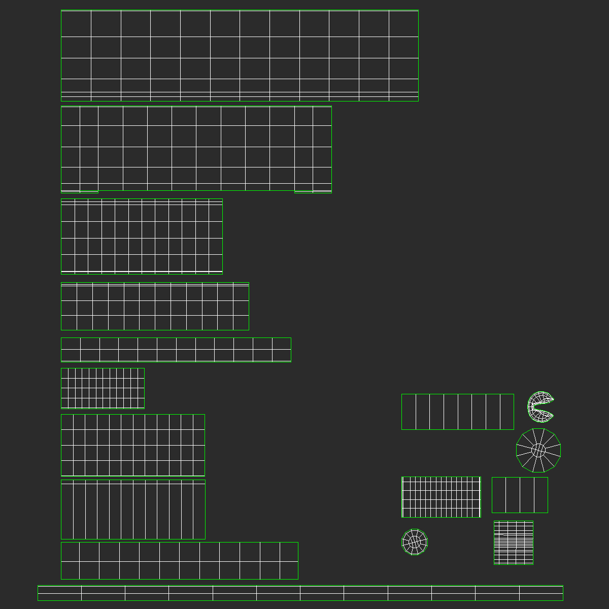 3D Door Knob Steel Set Collection V01 model - TurboSquid 1745816