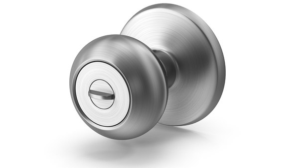 3D Door Knob Steel Set Collection V01 model - TurboSquid 1745816