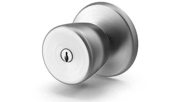 3D Door Knob Steel Set Collection V01 model - TurboSquid 1745816