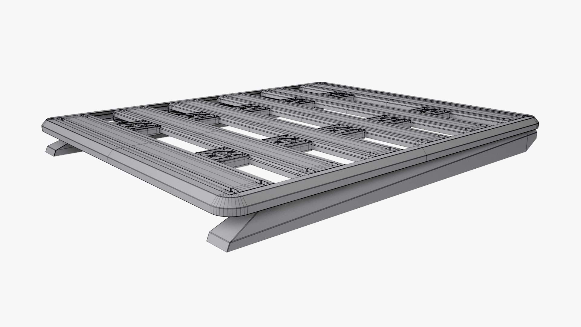 Car Roof Rack 3D Model - TurboSquid 1804837