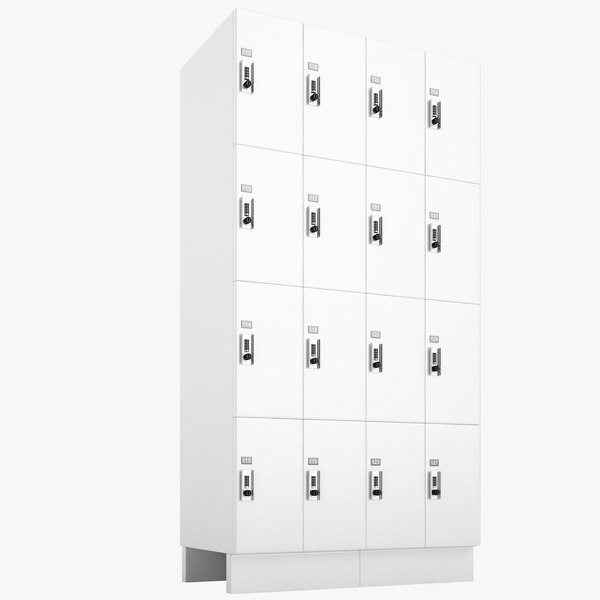 Commercial lockers lock 3D model - TurboSquid 1436793