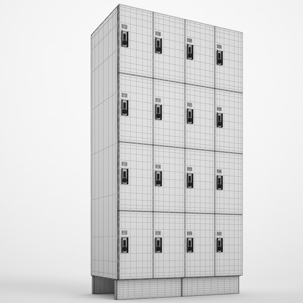 modelo 3d Taquillas comerciales 01 - TurboSquid 1436793