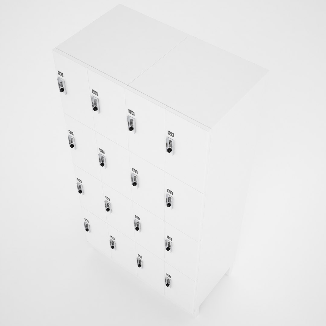 Commercial Lockers Lock 3D Model - TurboSquid 1436793