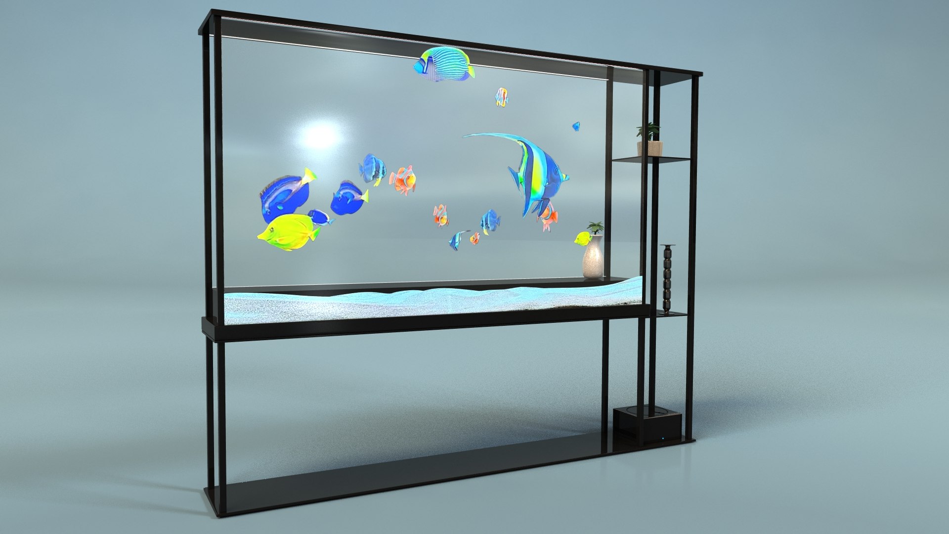 LG OLED transparent TV 3D model - TurboSquid 2175008