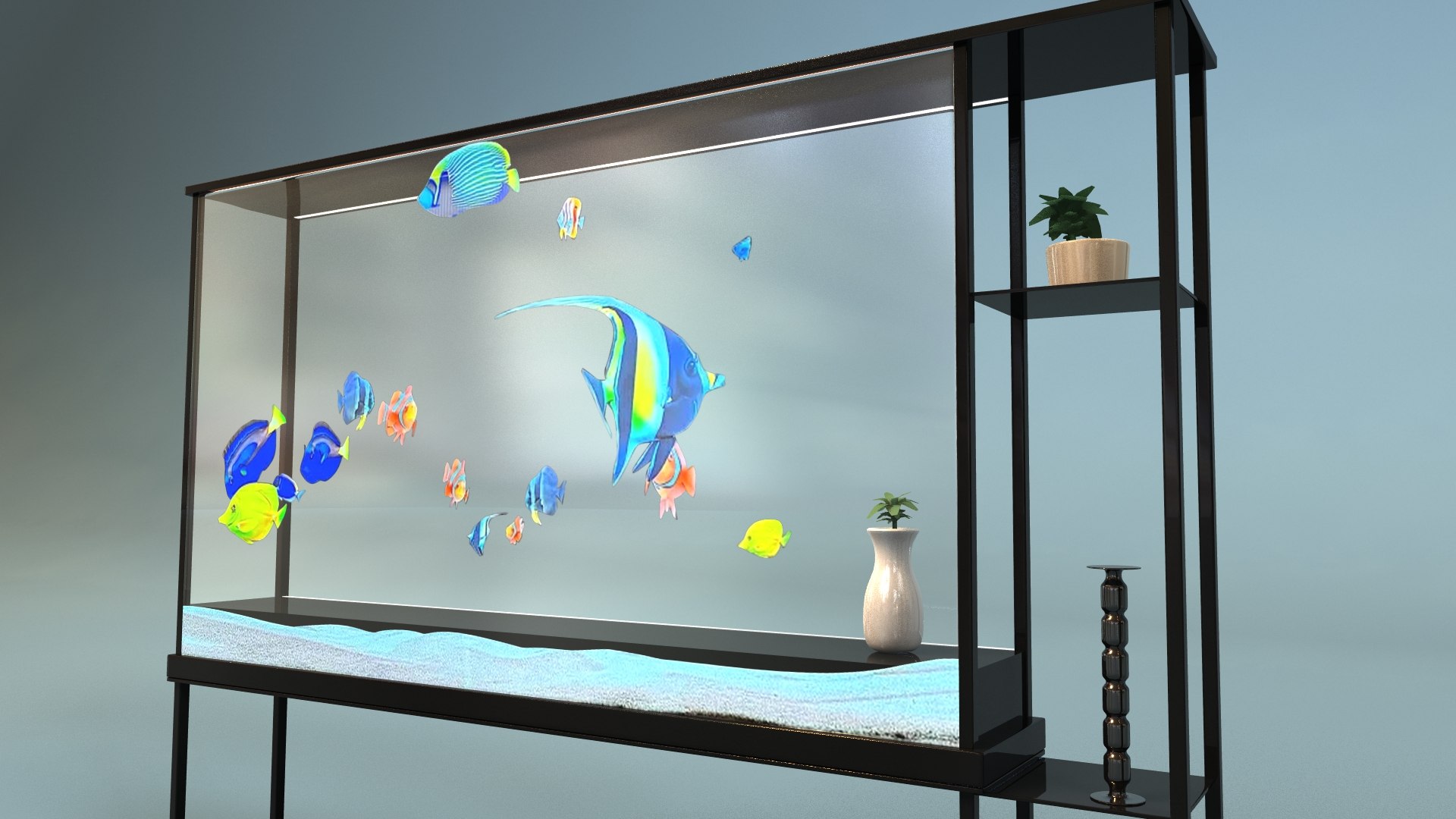 LG OLED transparent TV 3D model - TurboSquid 2175008