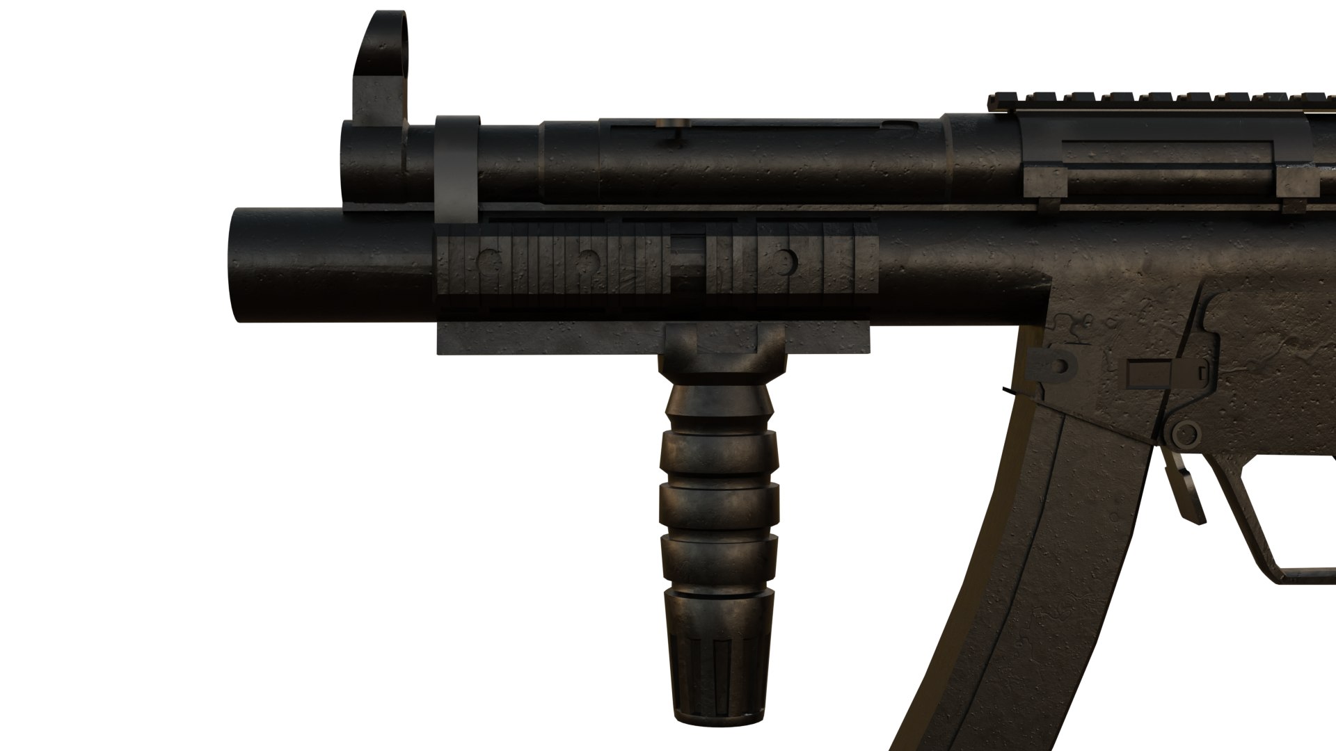 3D Mp5 Rifle Smg Rifle Assault Rifle Gameready Gun Weapon - TurboSquid ...