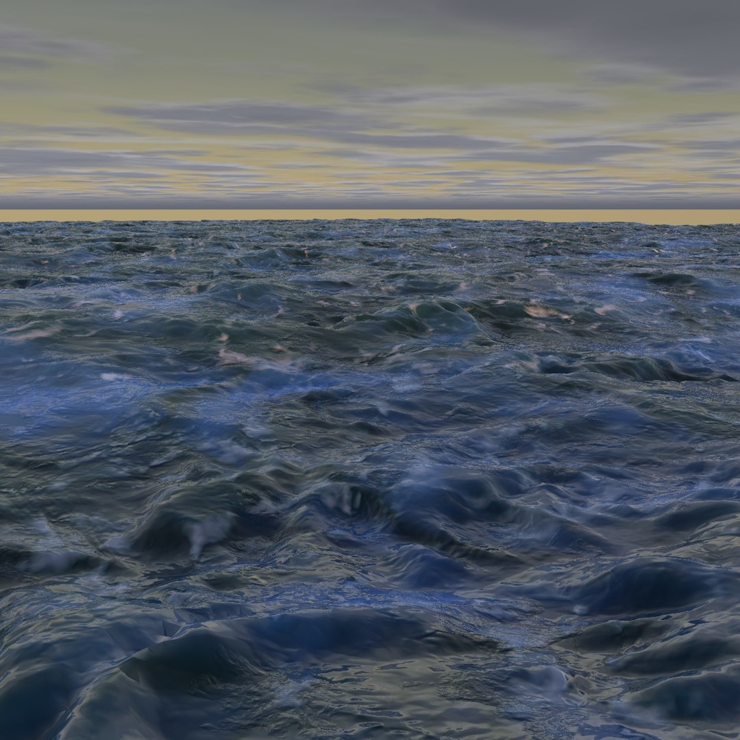 Cinema4d Ocean Water