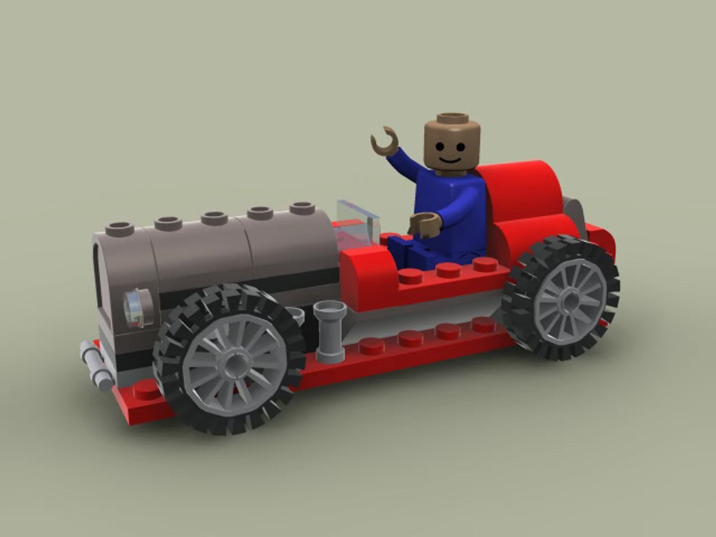 Maya Lego Car