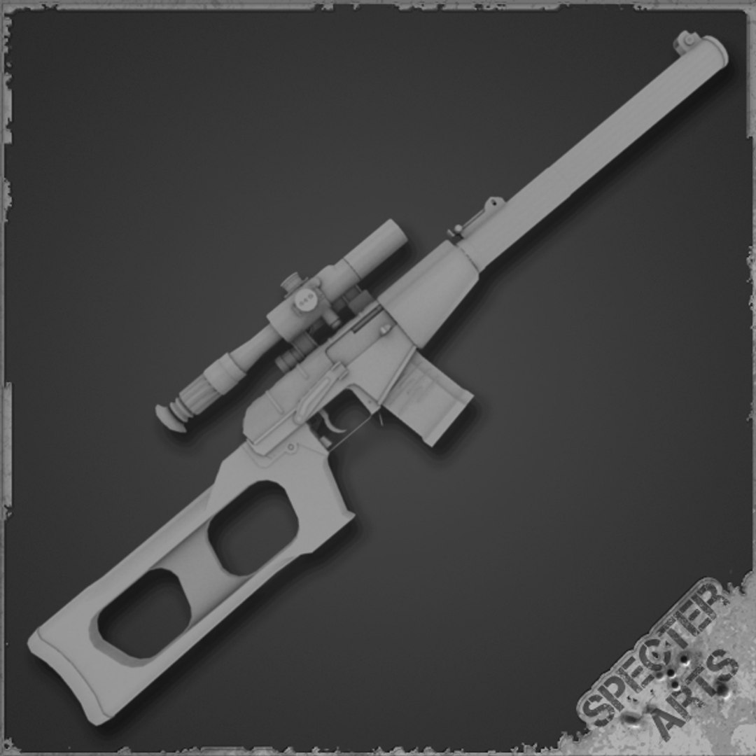 3d Model Vss Vintorez