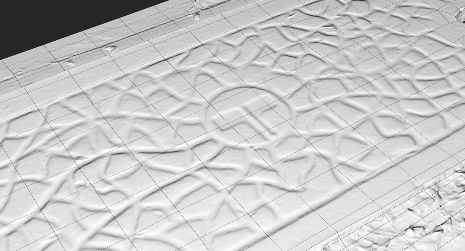 3D Concrete Utility Cover 4k - TurboSquid 1418434