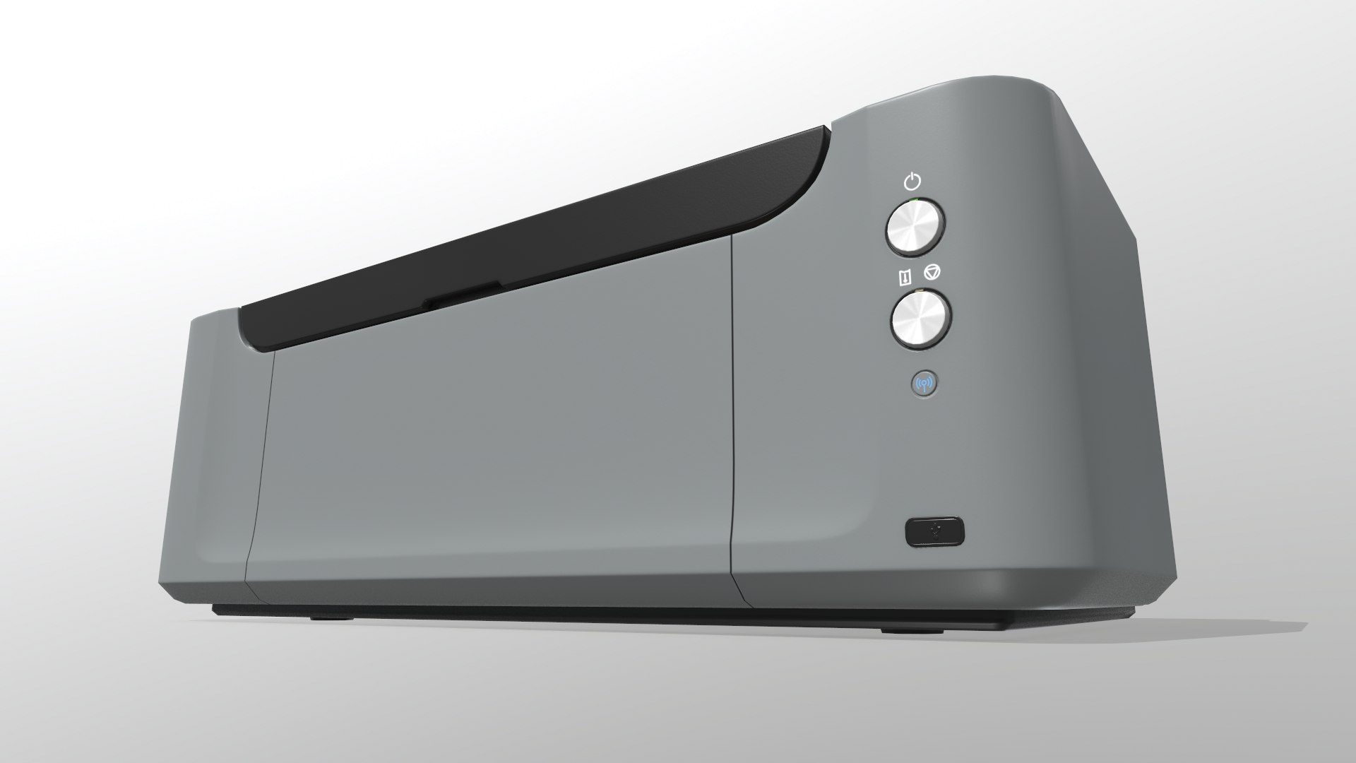 3D low-poly printer - TurboSquid 1591349