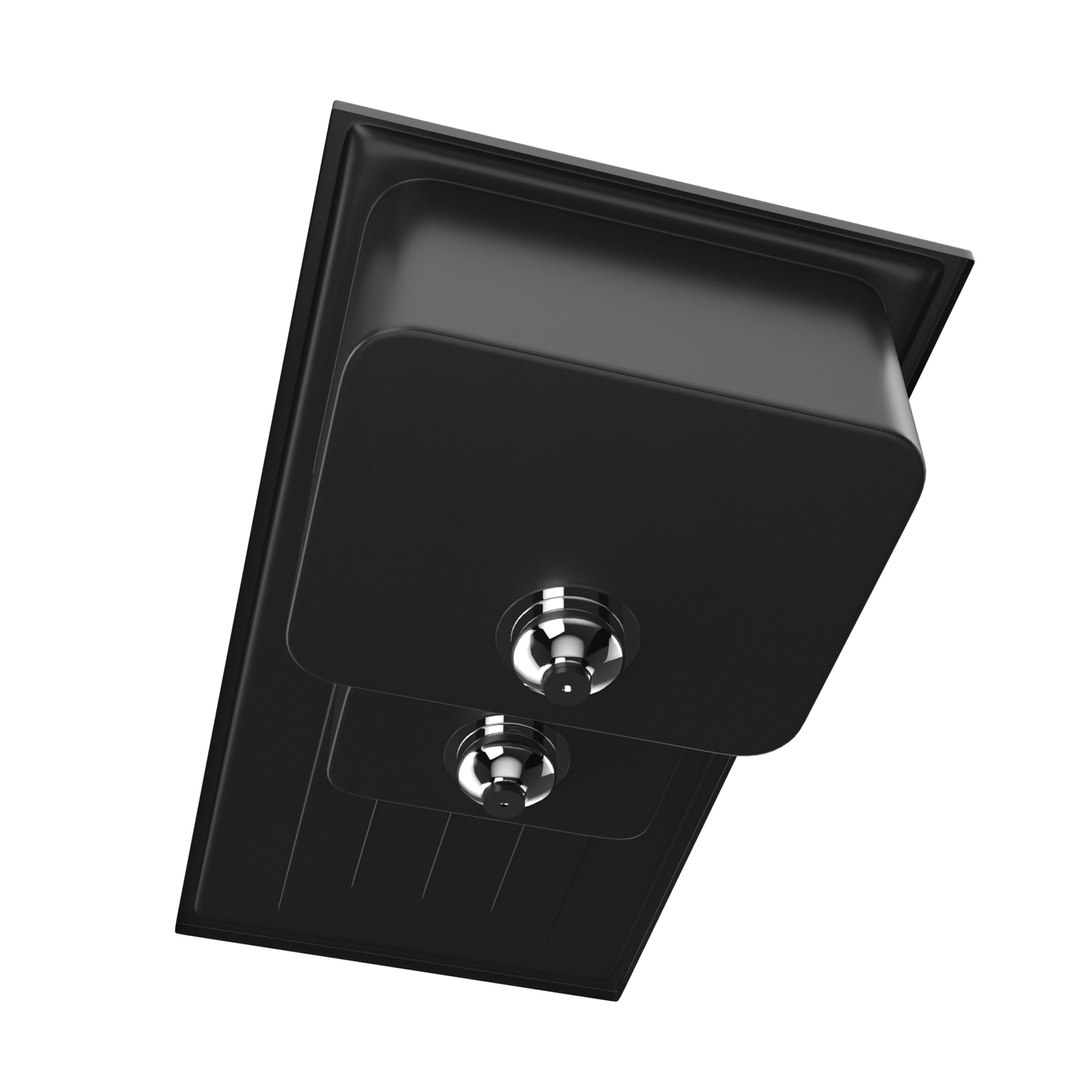 Rangemaster Igneous Granite Sink with Aquatrend Dual Tap Faucet 3D ...