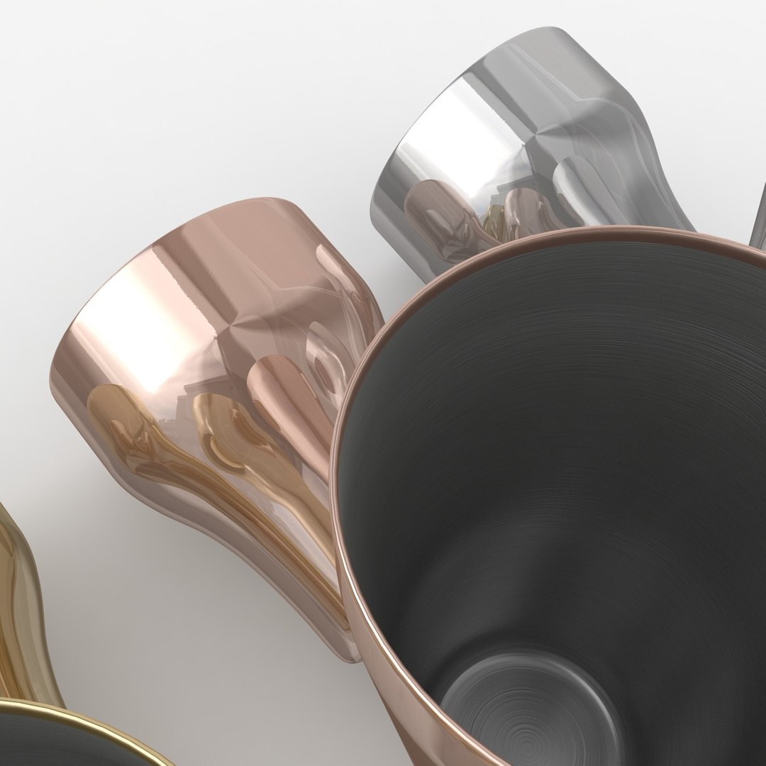 3d realistic cocktail shaker model