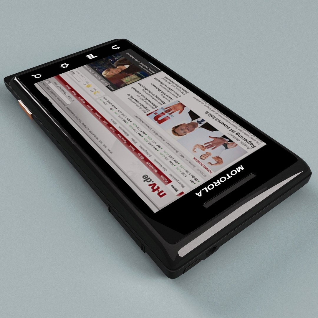 3d Motorola Milestone