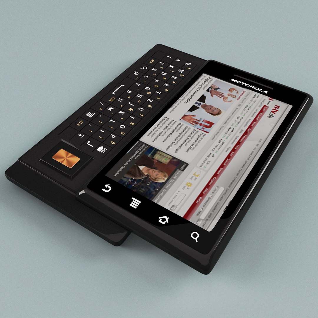3d Motorola Milestone