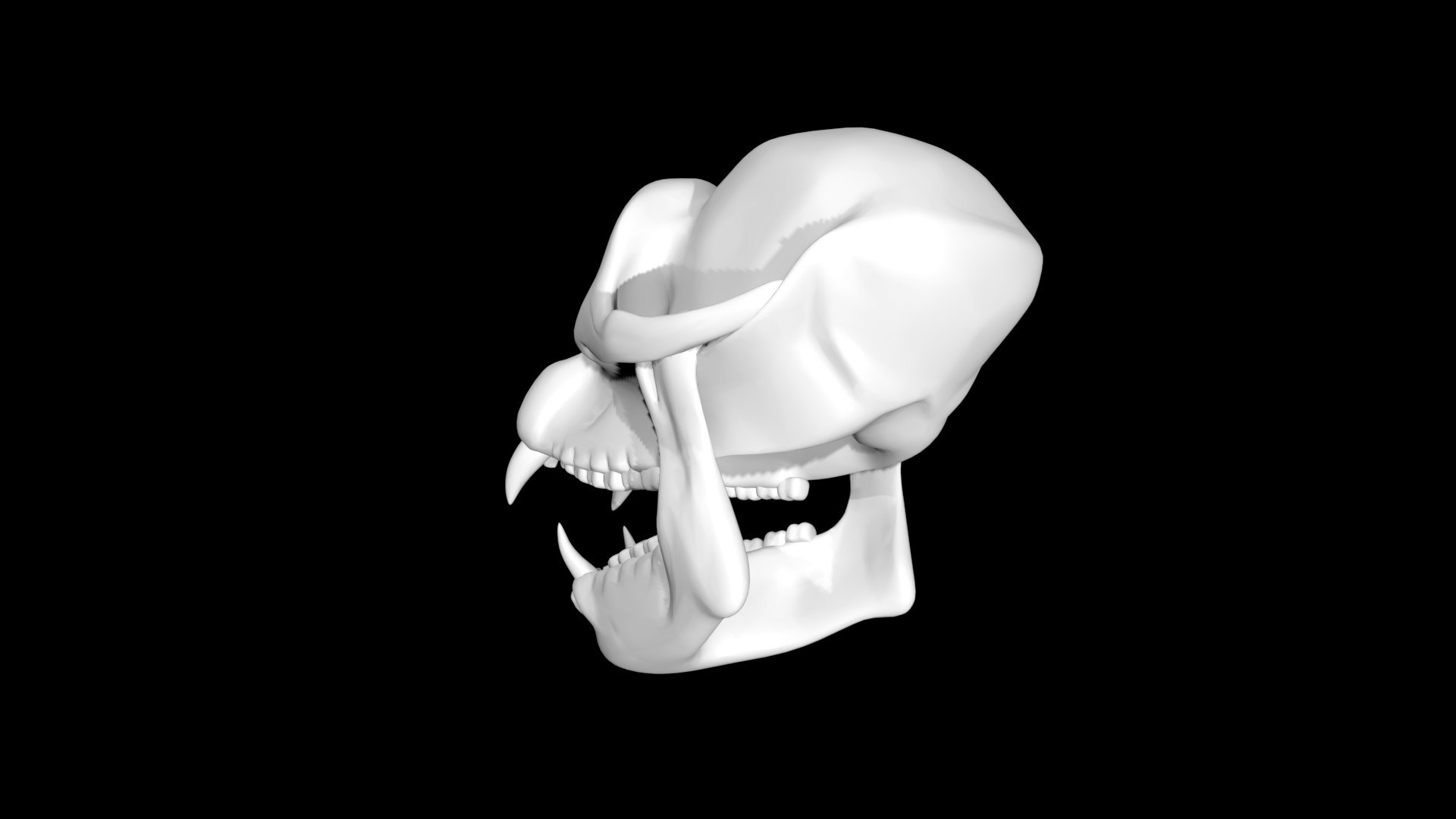 Chimpanzee Skull 3D Model - TurboSquid 1885054