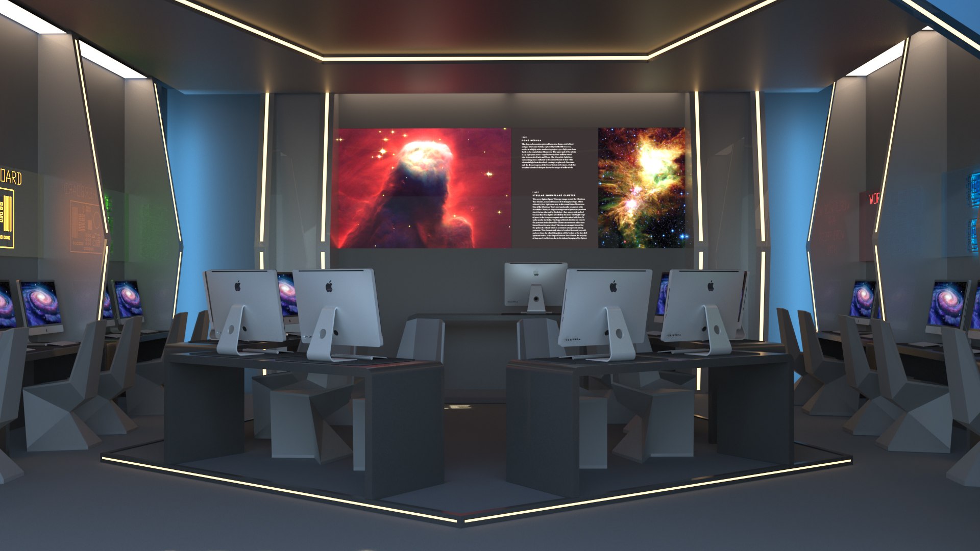 Futuristic Computer 3D Model - TurboSquid 1423339