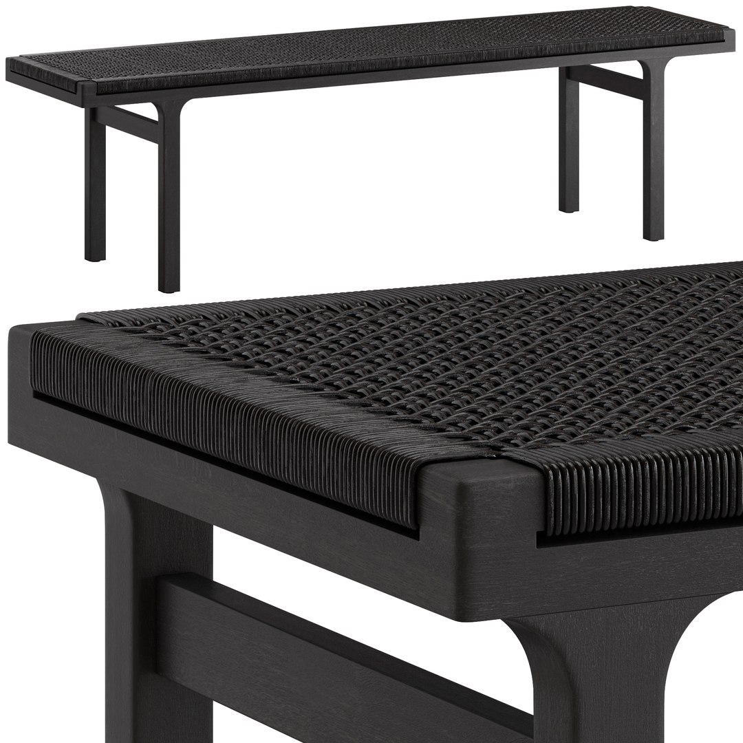 3D CB2 Woven Benches - TurboSquid 2165485