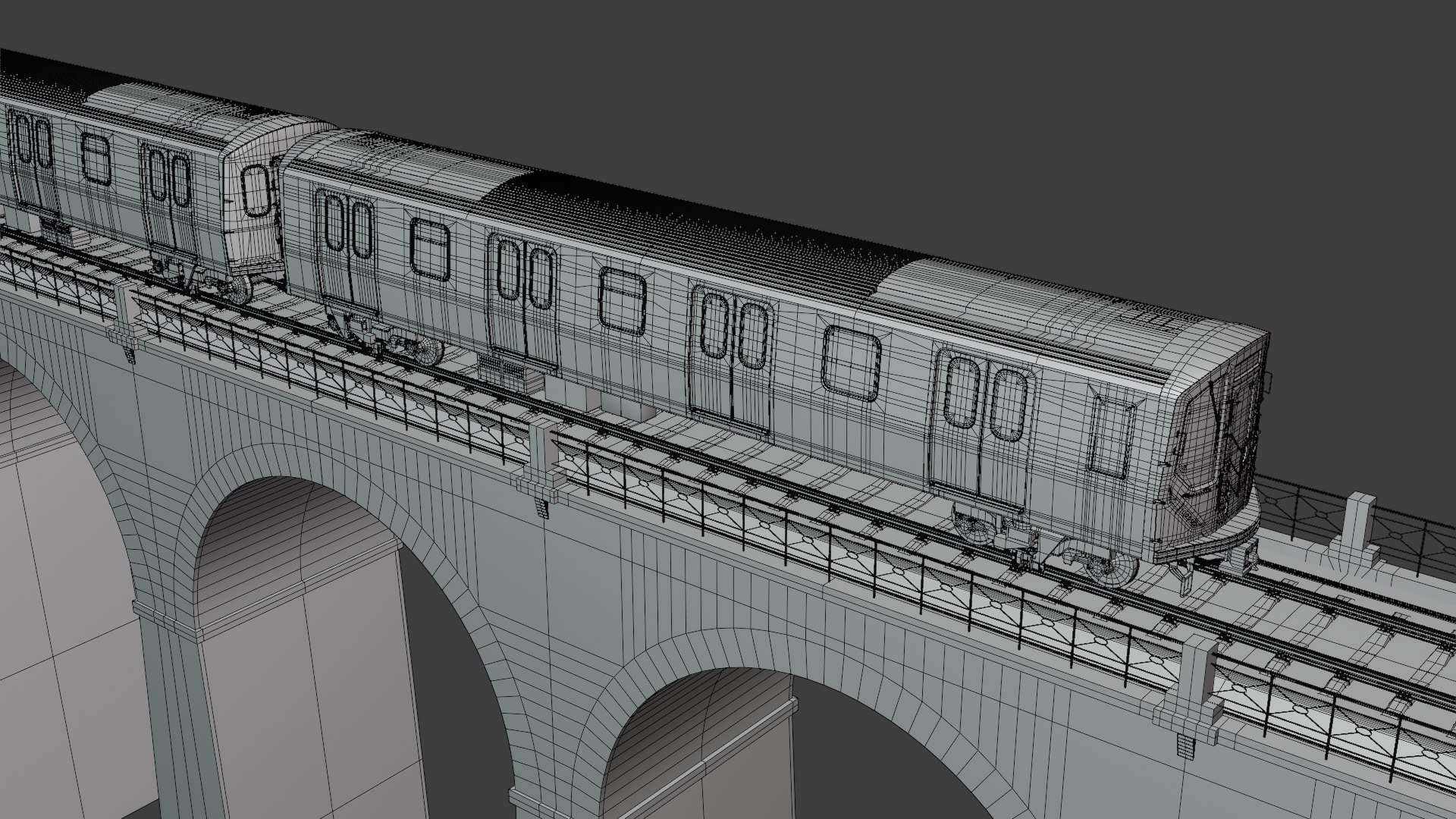 NYC Metro Viaduct 3D Model - TurboSquid 2303015