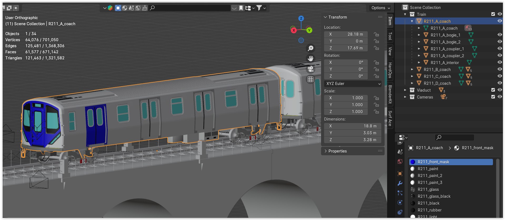 NYC Metro Viaduct 3D Model - TurboSquid 2303015