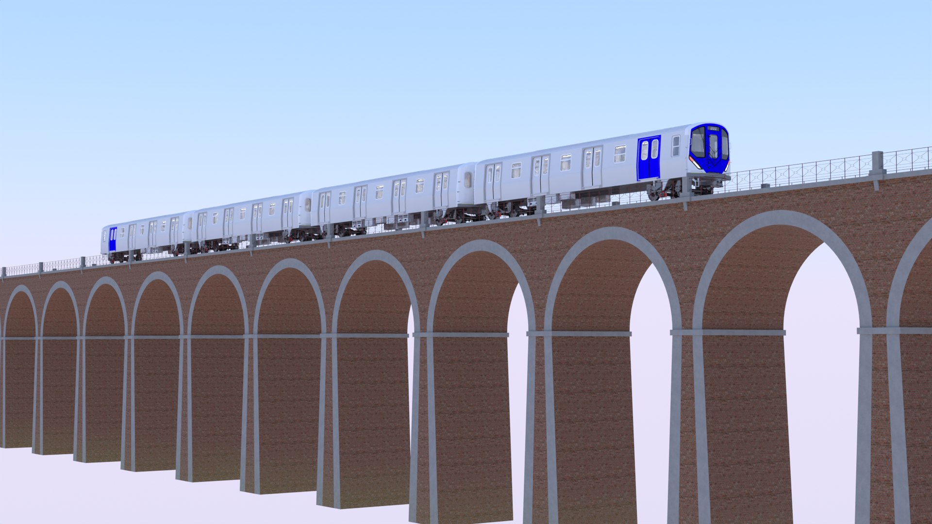 NYC Metro Viaduct 3D Model - TurboSquid 2303015
